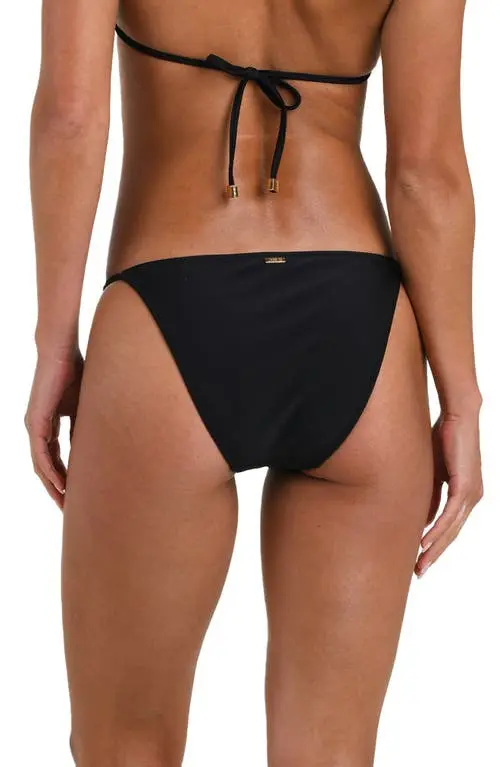 L'AGENCE Violet Bikini Bottom - Black