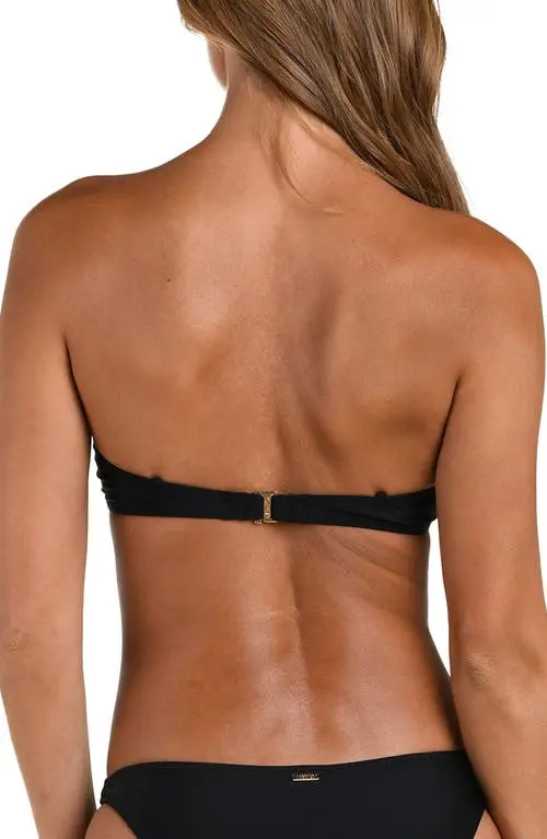 L'AGENCE Alexandria Underwire Bikini Top - Black