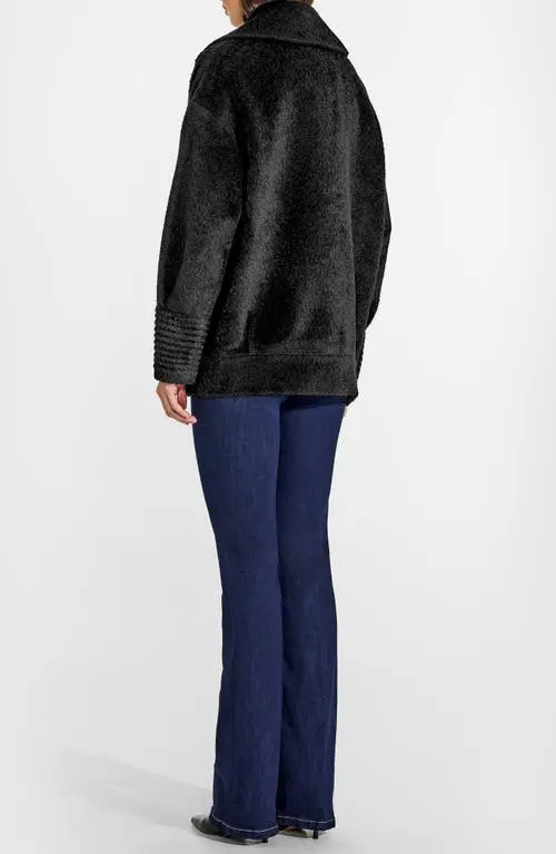 Sentaler Bouclé Wool & Alpaca Blend Short Coat