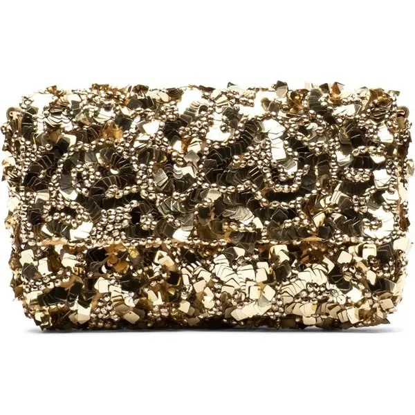 FRANCES VALENTINE Stardust Sequin Clutch
