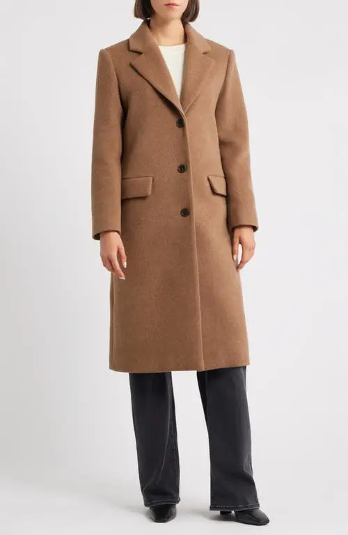 HISO Virgin Wool And Cashmere Blend Coat