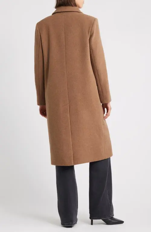HISO Virgin Wool And Cashmere Blend Coat