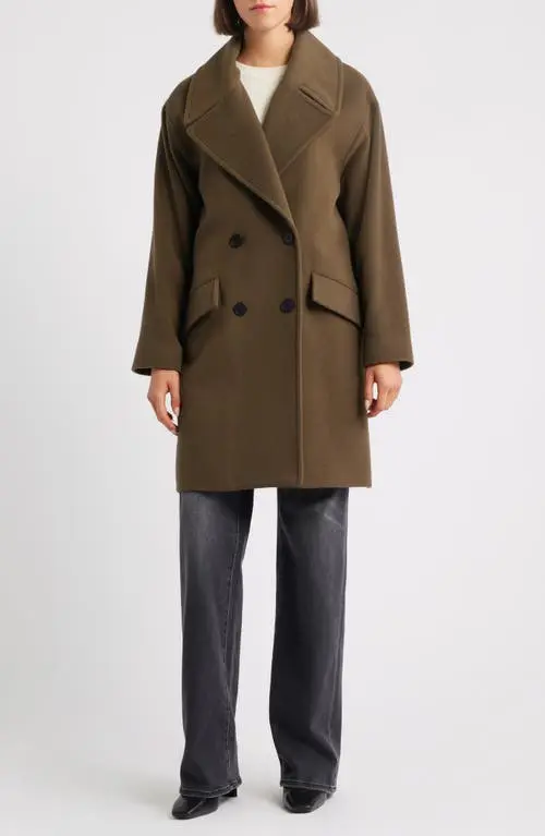 HISO Luna Virgin Wool & Cashmere Blend Coat