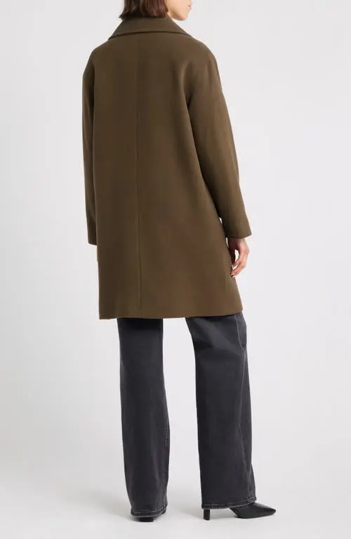 HISO Luna Virgin Wool & Cashmere Blend Coat