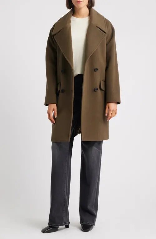 HISO Luna Virgin Wool & Cashmere Blend Coat