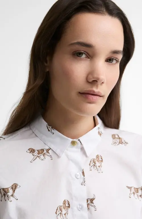 Barbour Brambles Cotton Button-up Shirt - Multi Dog