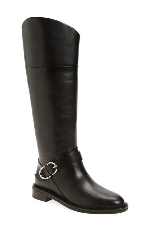 Rag & Bone Leather Riding Boots - Black