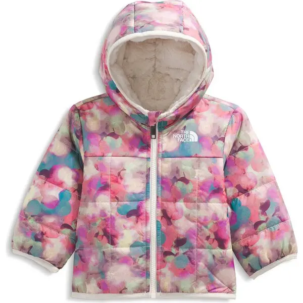 The North Face Reversible Shasta Quilted Jacket - Lite Lilac Lens Flare Print