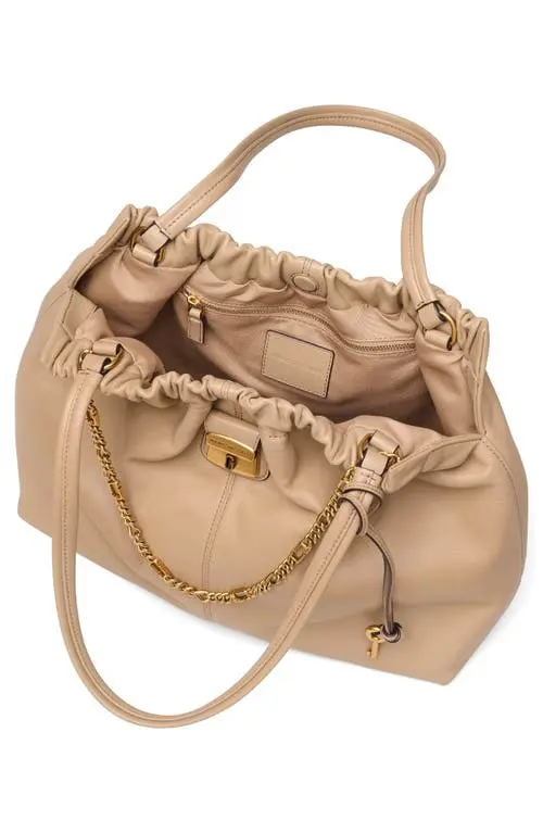 Marc Jacobs Cristina Leather Tote - Camel