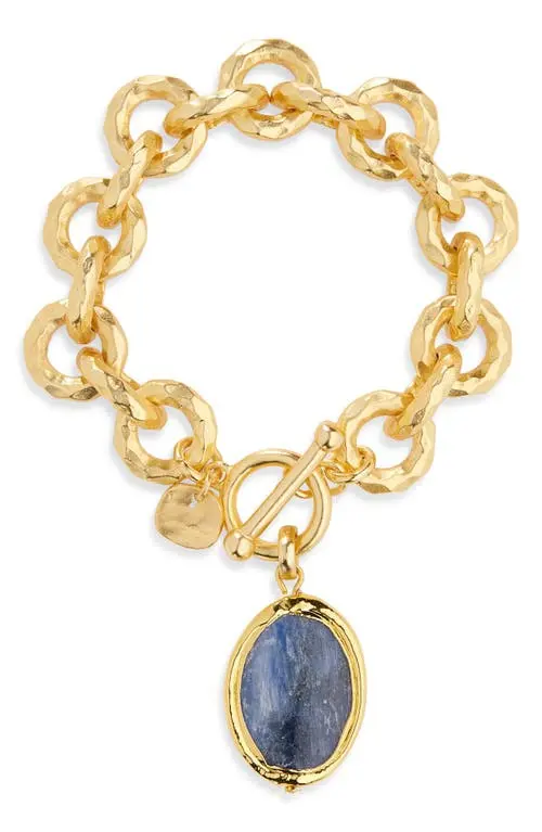 KARINE SULTAN Interlinked Kyanite Bracelet - Gold