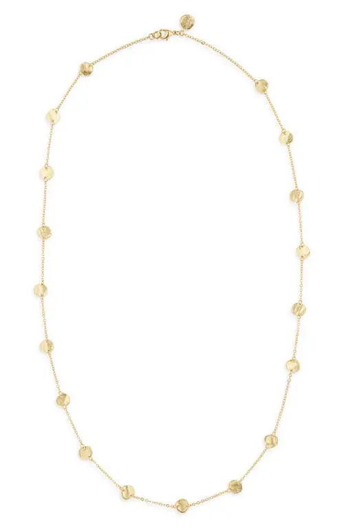 KARINE SULTAN Mini Coin Station Necklace - Gold