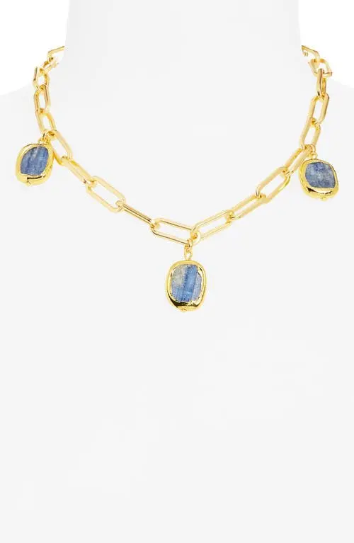 KARINE SULTAN Stone Dangle Necklace