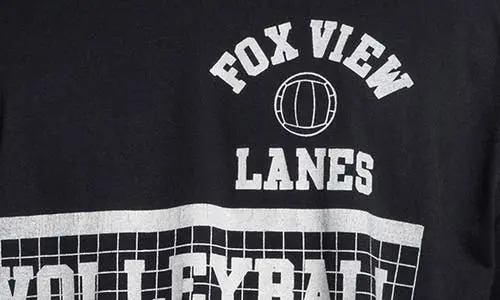 ELWOOD Vintage "fox View Lanes" Tee
