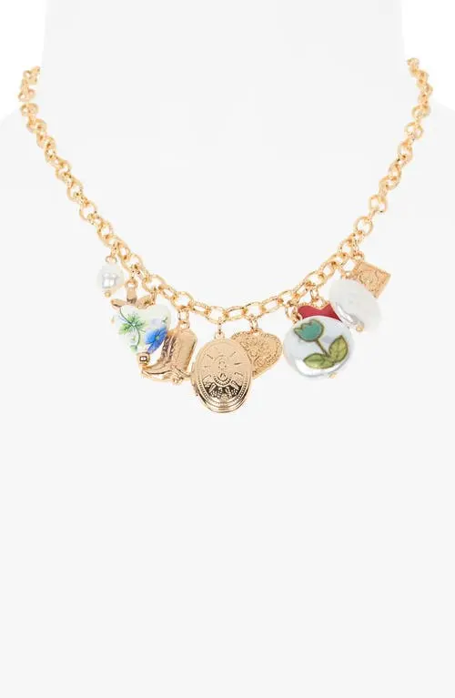 Bp. Charm Frontal Necklace