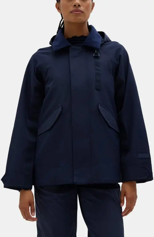 HALFDAYS Hooded Rain Jacket