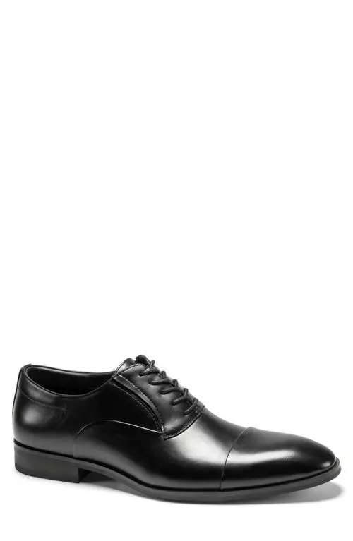 KENNETH COLE Heath Cap-toe Oxford - Black