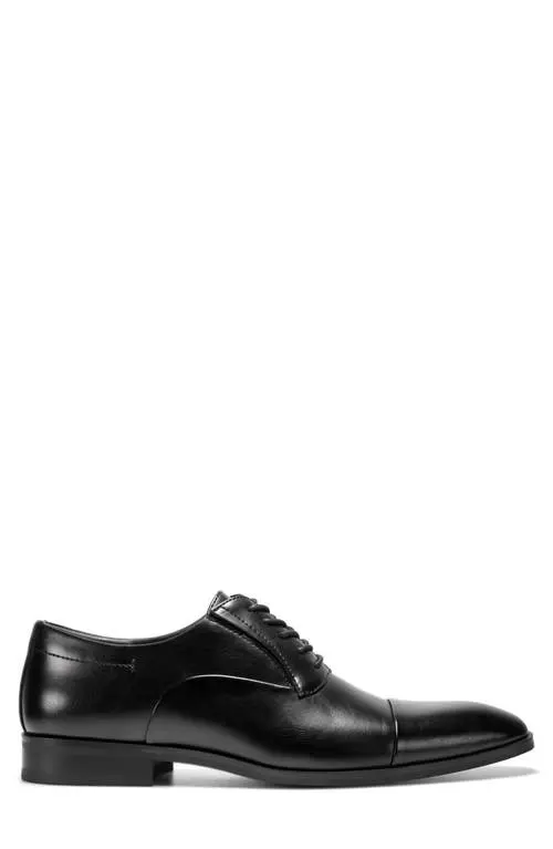 KENNETH COLE Heath Cap-toe Oxford - Black