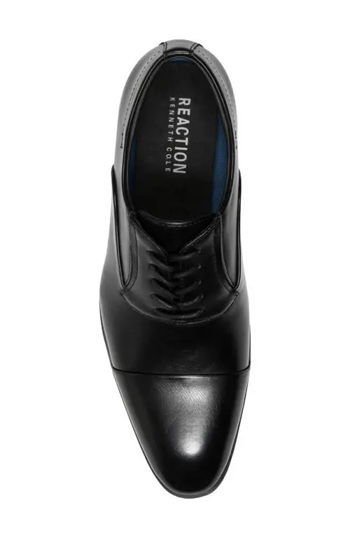 KENNETH COLE Heath Cap-toe Oxford - Black