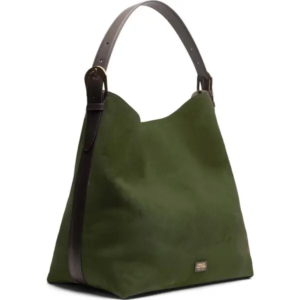 FRANCES VALENTINE Hunter Hobo Shoulder Bag - Olive