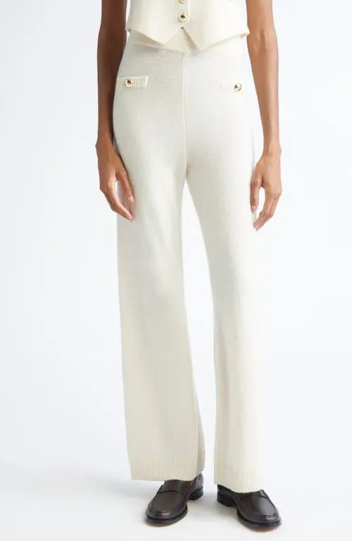 Cinq À Sept Cosmin Cashmere Sweater Pants - Ivory