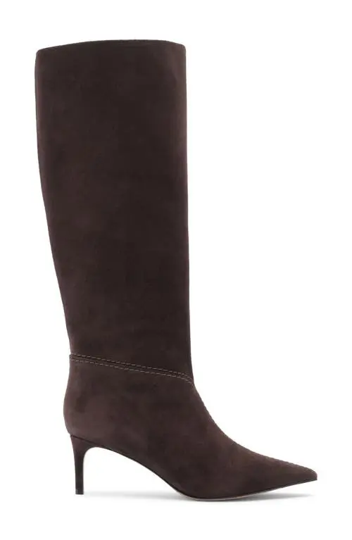 ALEXANDRE BIRMAN Malva Knee High Boots - Dark Brown