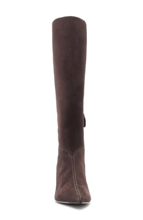 ALEXANDRE BIRMAN Malva Knee High Boots - Dark Brown