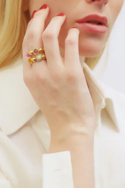 Sylvia Toledano Dots Double Ring