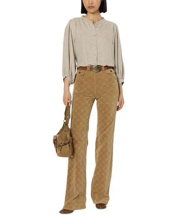 Gerard Darel Alana Button Front Shirt