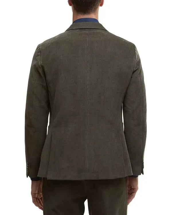 Barbour Wallington Corduroy Slim Fit Blazer - Olive