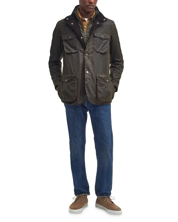 Barbour Ogston Wax Jacket - Olive