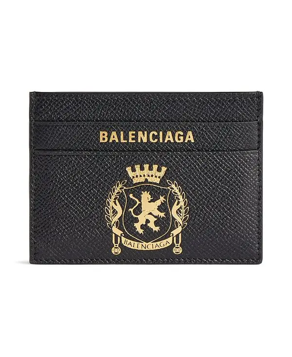 Balenciaga Passport Card Holder - Black
