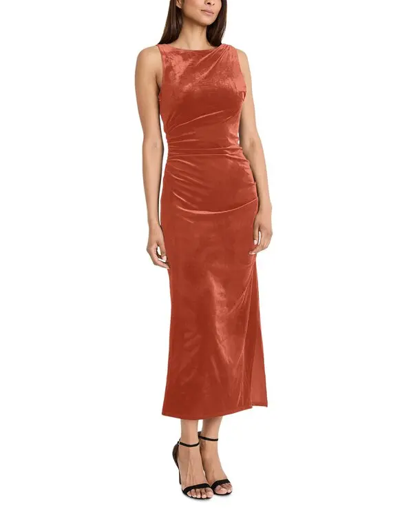 Maggy London Velvet Dress