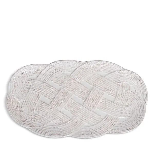 JULISKA Le Panier Mystic Knot 15 Hostess Tray - Whitewash