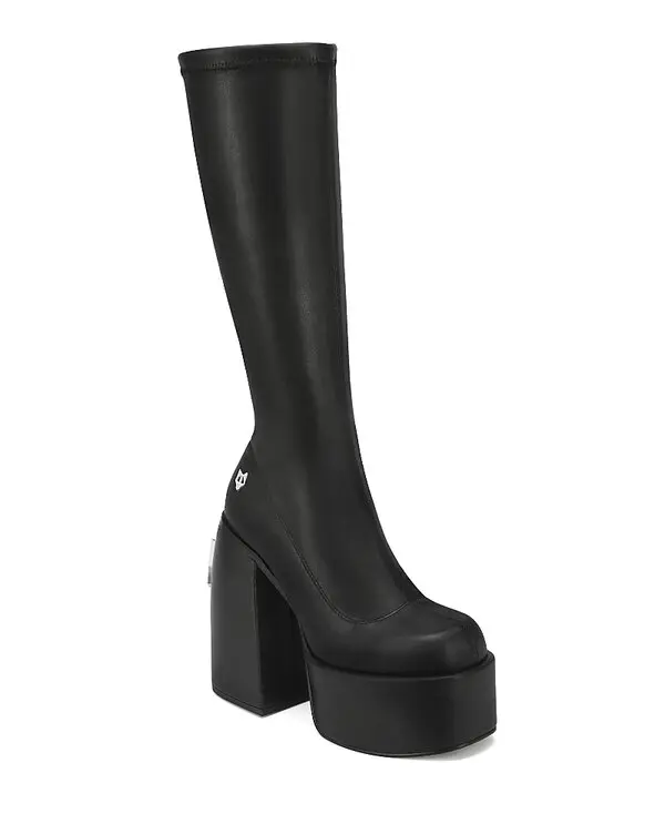 NAKED WOLFE Spice Platform Boots - Black