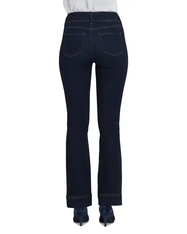 NYDJ Barbara Bootcut Double Button Jeans