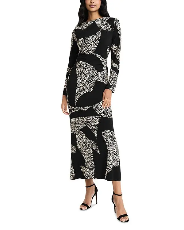 Maggy London Printed Maxi Dress