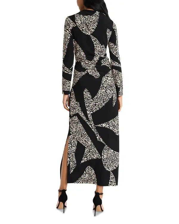 Maggy London Printed Maxi Dress