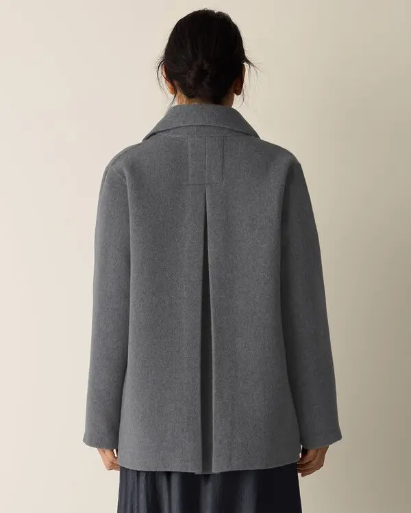 Eileen Fisher Wool Trench Coat