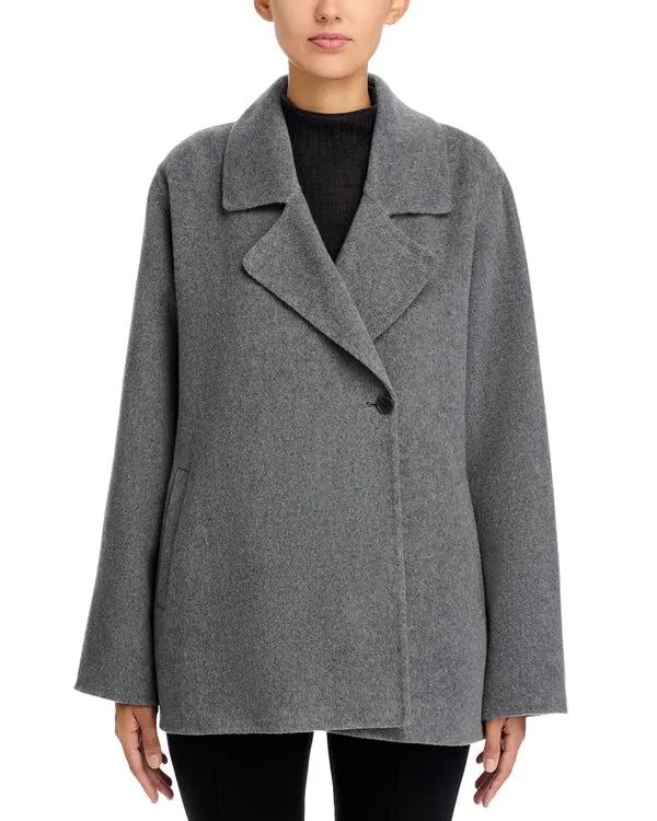 Eileen Fisher Wool Trench Coat