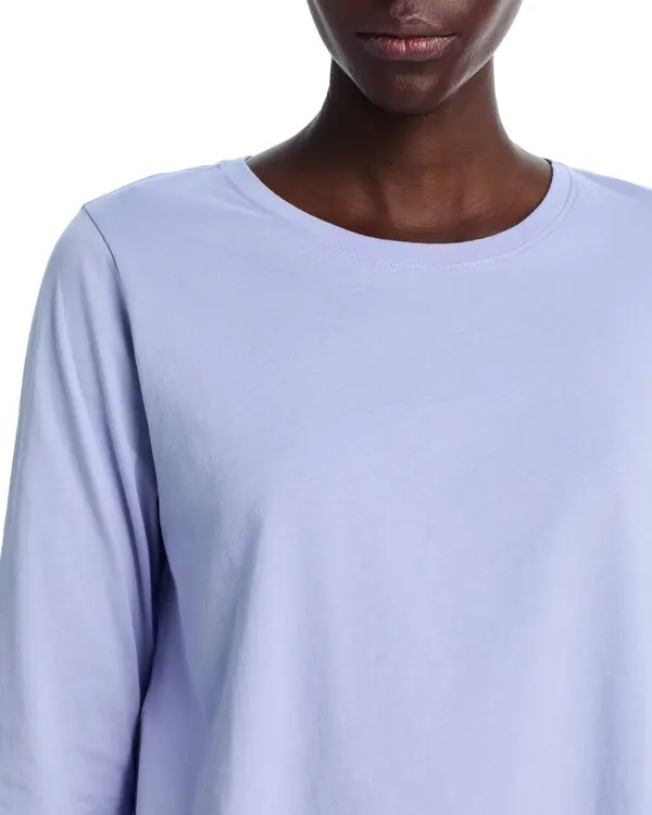 Eileen Fisher Jersey Knit Tee - Plume