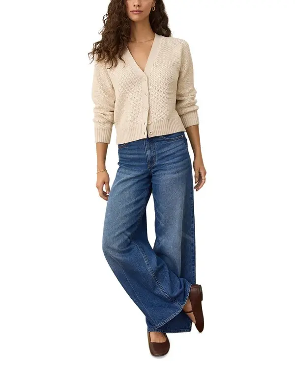 Marine Layer Robin Textured Cardigan Sweater