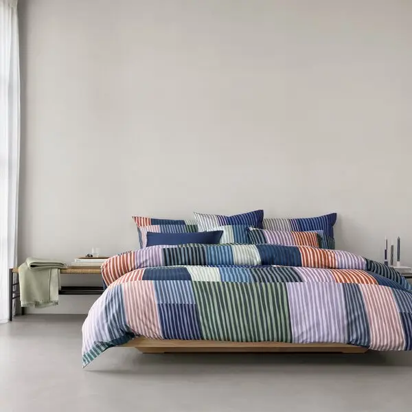 SCHLOSSBERG Melvin Sateen King Sham - Multi