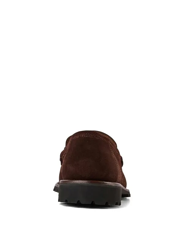 Bruno Magli Rocky Suede Loafers - Brown Suede