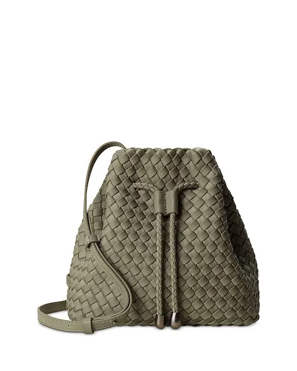NAGHEDI Gramercy Medium Bucket Bag - Olea