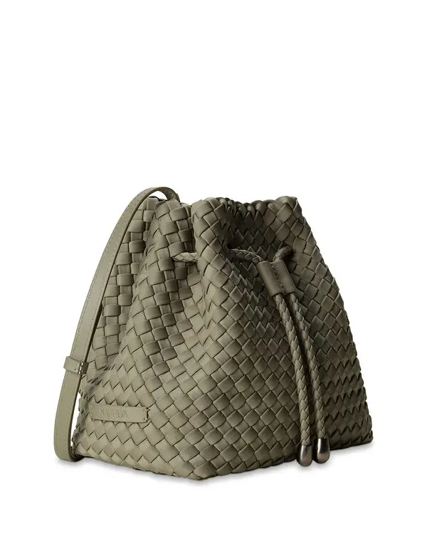 NAGHEDI Gramercy Medium Bucket Bag - Olea