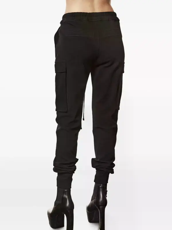 THOM KROM Cargo-pocket Drawstring Trousers - Black