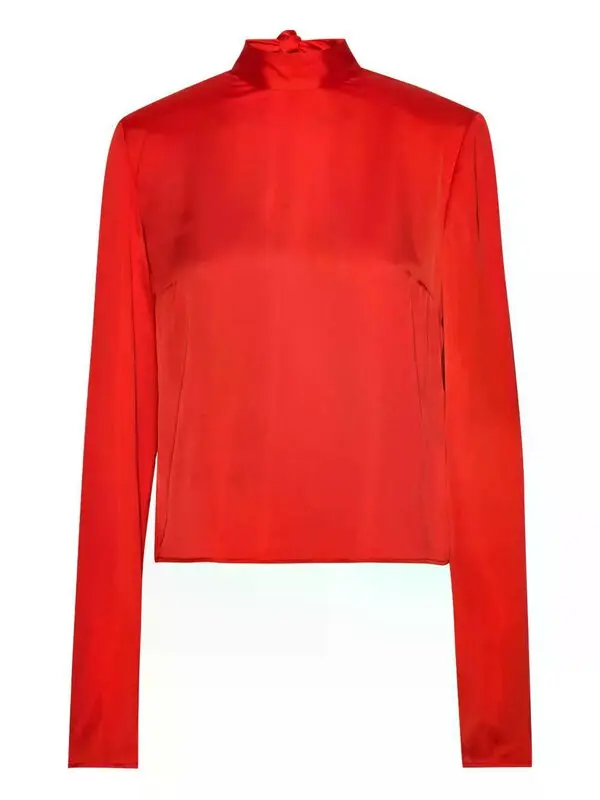 ROTATE BY BIRGER CHRISTENSEN Cowl-back Top - Red