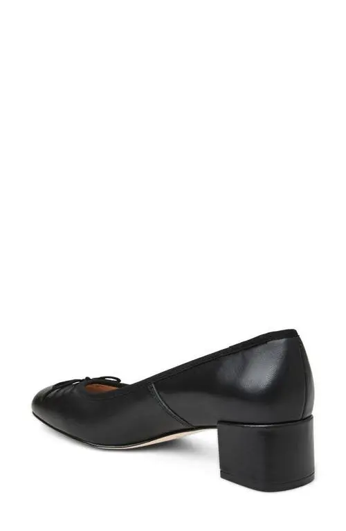 Jack Rogers Square Toe Block Heel Pumps - Black