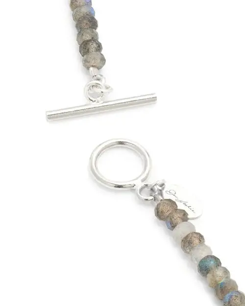 JAN LESLIE Gemstone Beaded Necklace - Labradorite