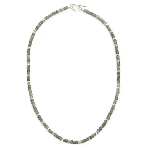 JAN LESLIE Gemstone Beaded Necklace - Labradorite